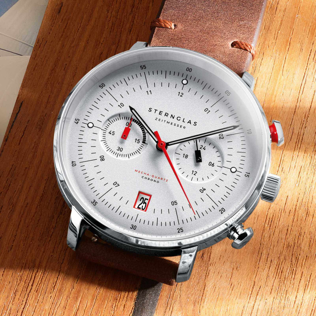 STERNGLAS Bauhaus watches – designed in Hamburg – sternglas.com